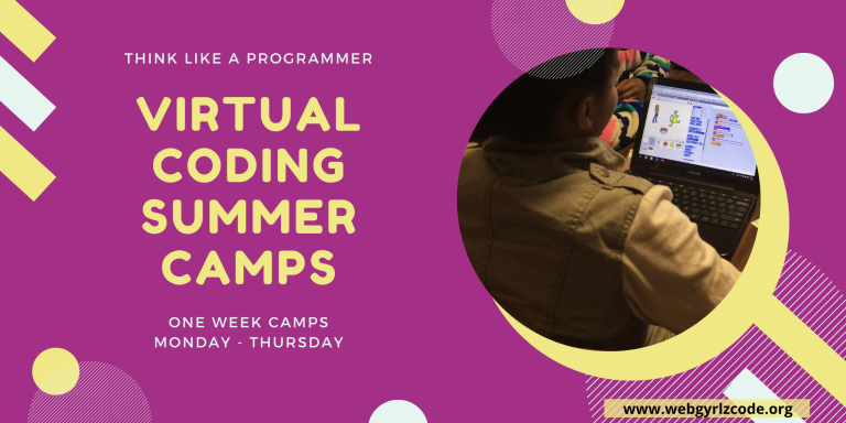 Virtual Summer Camps – Webgyrlz Code Computer Science Training
